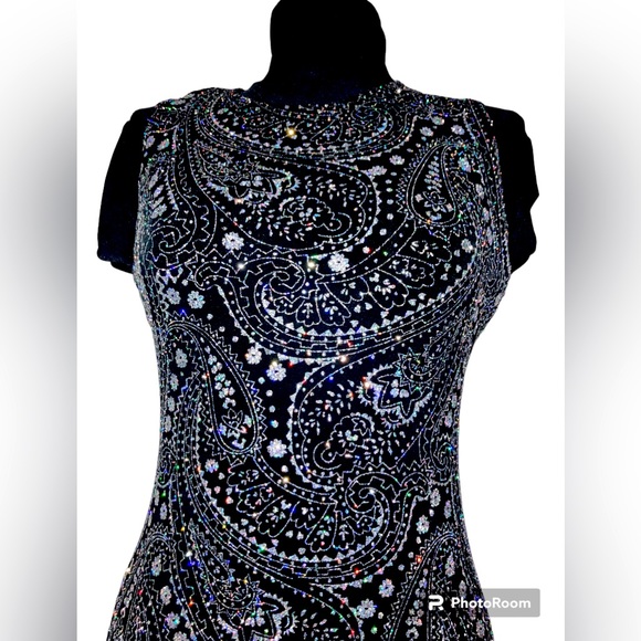 Ronni Nicole | Dresses | Ronni Nicole By Ouida Black Maxi Dress With ...